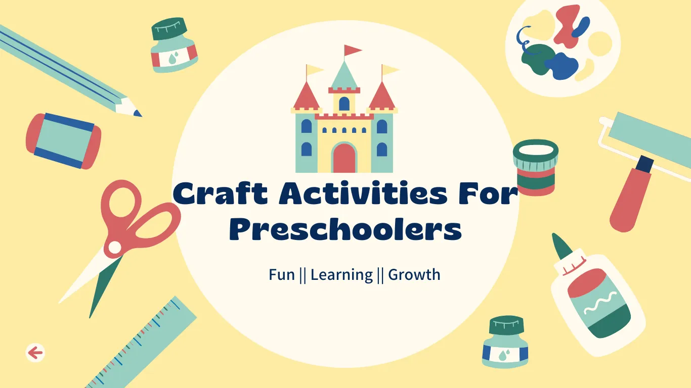 Top 12 Craft Activities For Preschoolers - SSwings Pre School